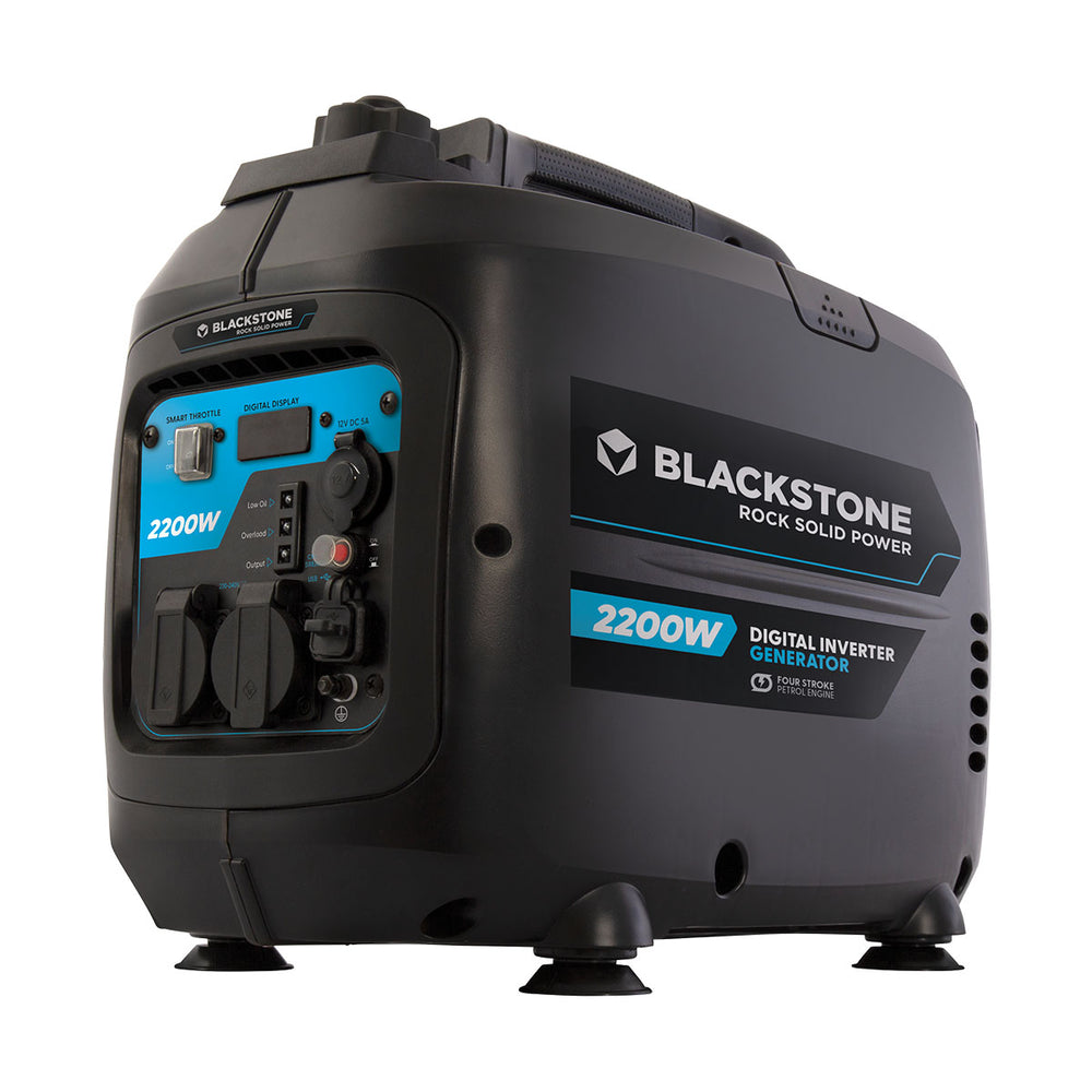 Blackstone 2200W Digital Inverter Power Generator | BS2200 | Rock Solid ...