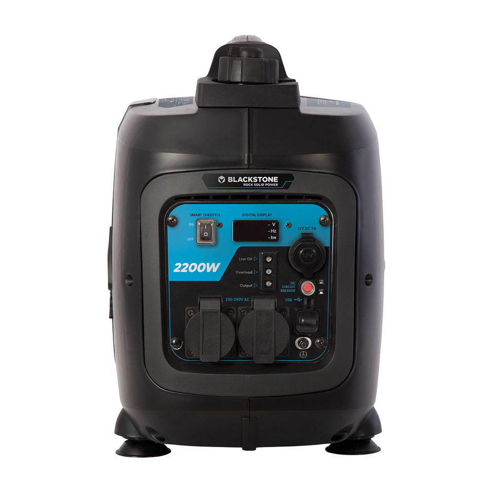 Blackstone 2200W Digital Inverter Power Generator | BS2200 | Rock Solid ...