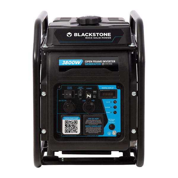 Blackstone 3800W Open Frame Digital Inverter Power Generator | BS3800F ...